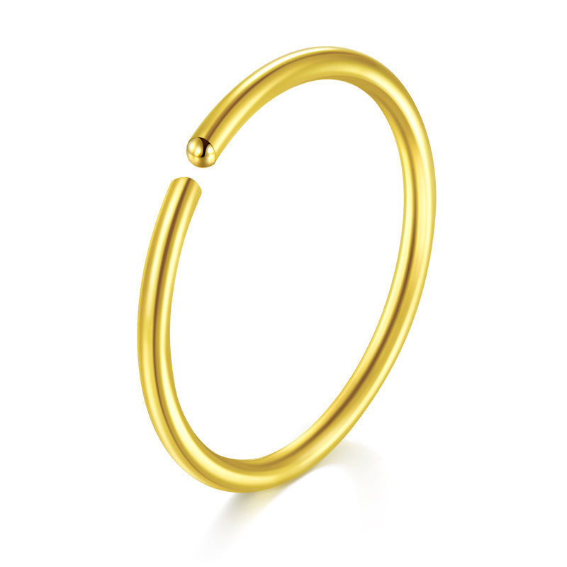 Nose Rings Hoop 16g 18G 20G 22g Nose Hoops Ring Nose Piercing Hoop